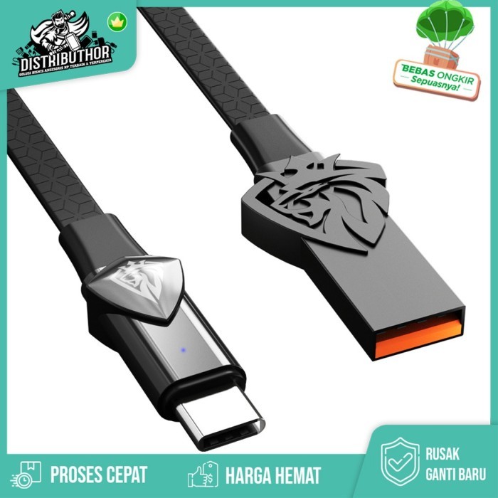Jual Kabel Data USB Charger LENYES LC907 Tipe Type C Fast Charging Cable | Shopee Indonesia