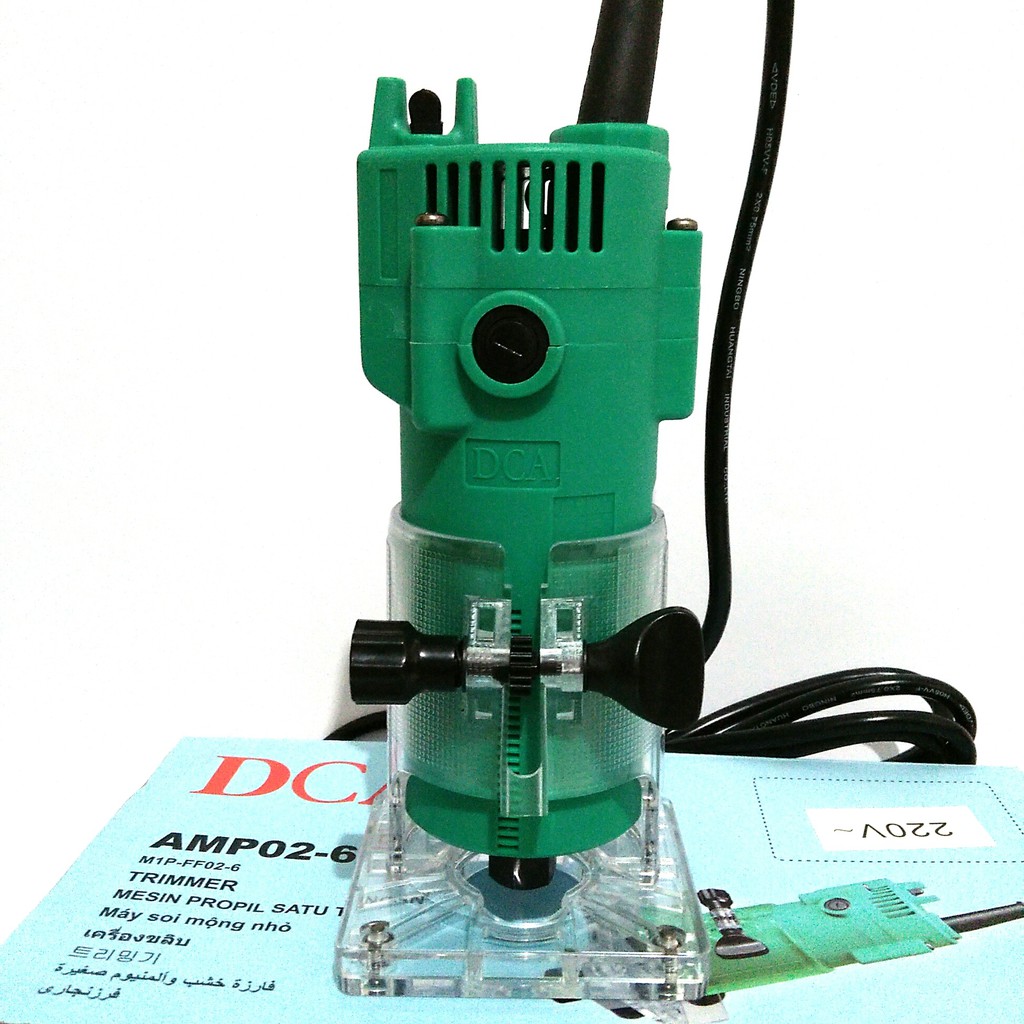 Jual Mesin profil DCA 1/4" MPA 02-6 trimmer router 350w full garansi ...