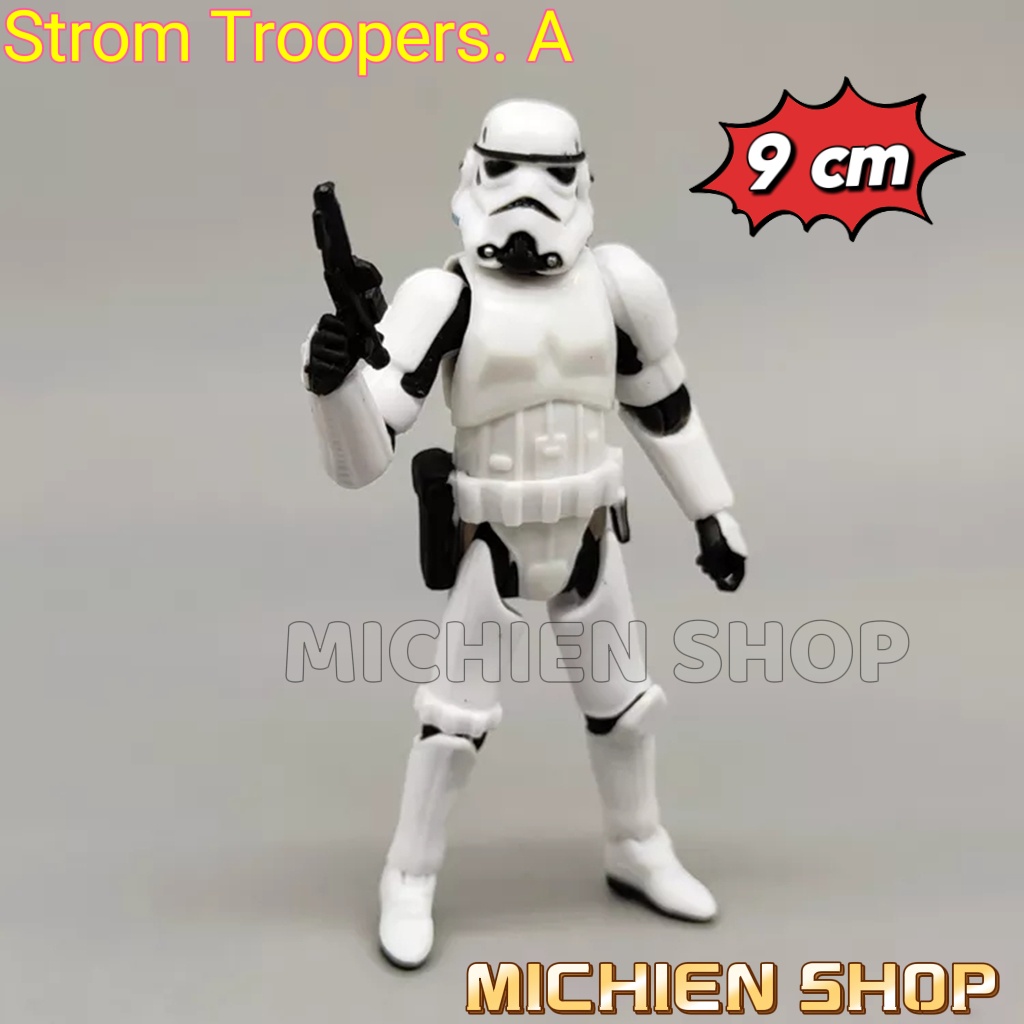 Jual Star Wars Stromtrooper Action Figure Kylo Ren Darth Vader Clone ...