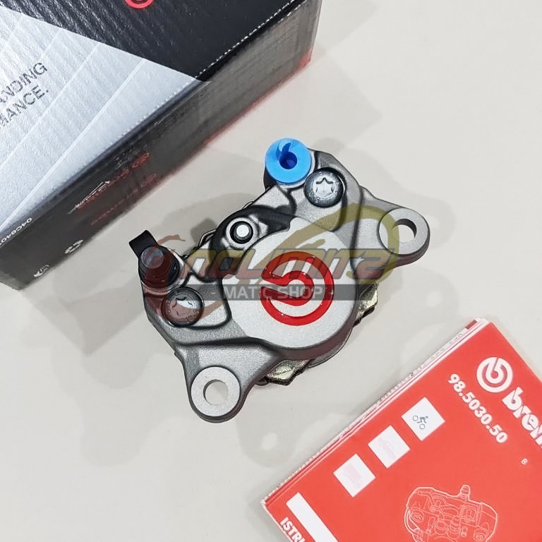 Jual Kaliper Caliper ORI Brembo 2 Piston 1 Pin Grey NMAX XMAX Aerox 155 PCX | Shopee Indonesia