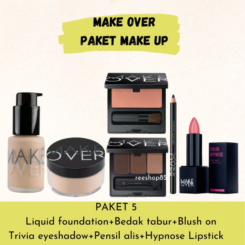 Jual Make Over Paket Make Up Lengkap | Paket Seserahan Pernikahan | Set ...