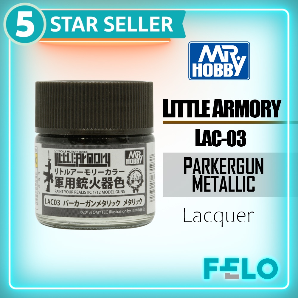 Jual MR COLOR LITTLE ARMORY LAC03 PARKERGUN METAL (WEAPON COLOR) CAT ...