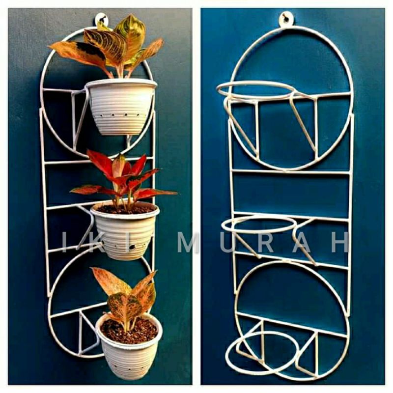 Jual RAK tanaman tempel dinding minimalis /Rak bunga tempel | Shopee ...