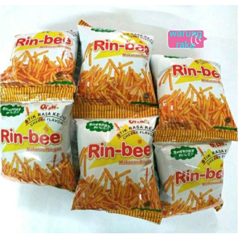 Jual oishi rin bee stick rasa keju,1 pack (10pcsX11gram) | Shopee Indonesia