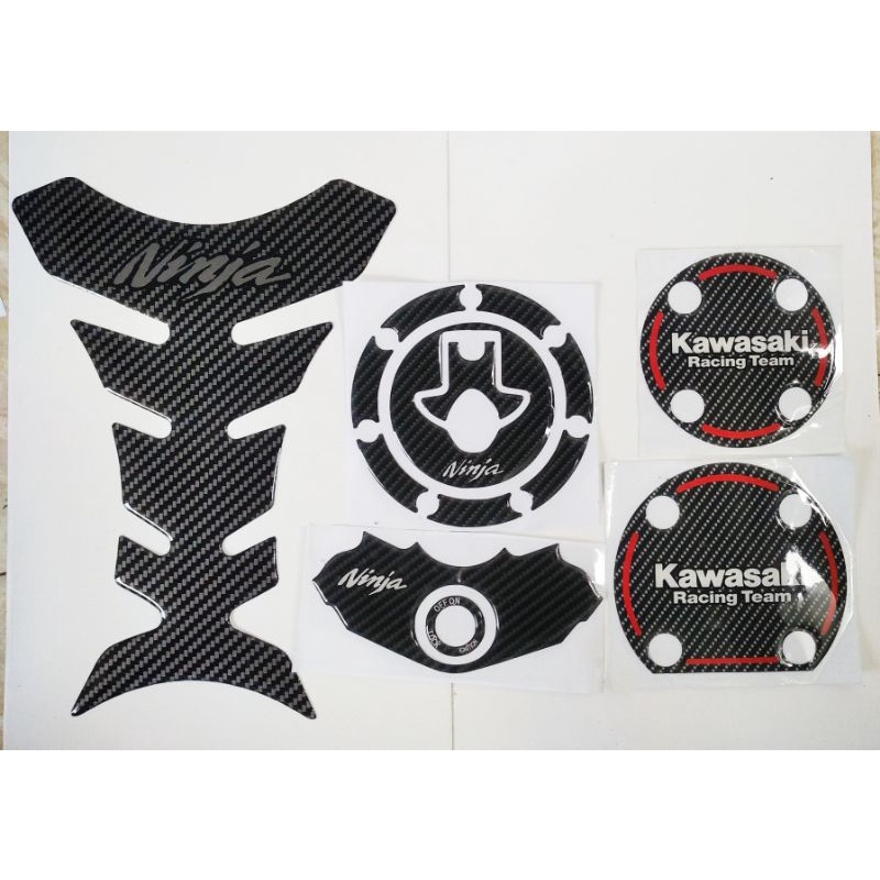 Jual embelm tutup tangki ninja r dan rr emblem tutup tank bensin blok ...