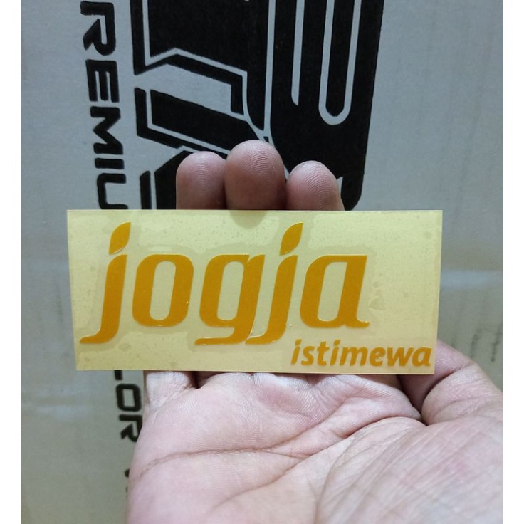 Jual sticker murah setiker cutting stiker motor tulisan jogja istimewa ...