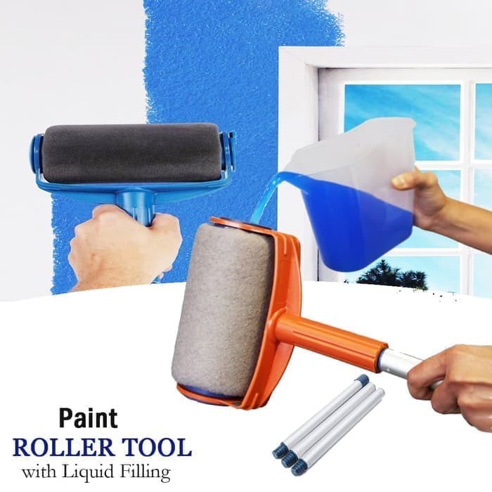 Jual ds047d Roll Cat Pintar Facil Smart Paint Roller Cat Dinding Kuas ...