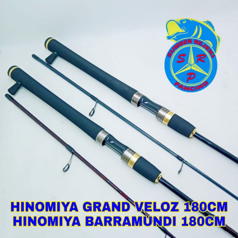 Jual Joran Hinomiya barramundi ulir dan grand veloz | Shopee Indonesia