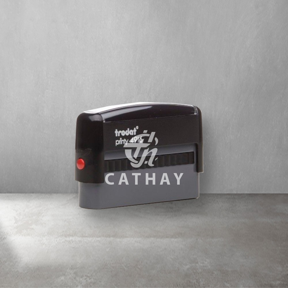 Jual Custom Stempel Trodat Printy 4916 70x10mm | Shopee Indonesia
