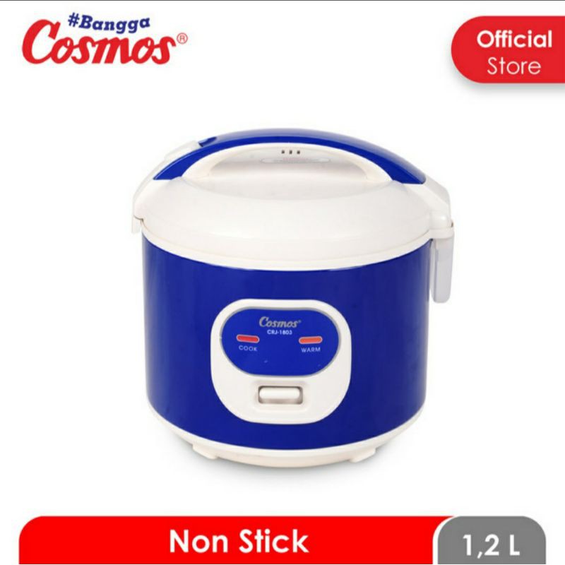 Jual Rice Cooker 1,2 Liter Cosmos CRJ 1803 Magic Com Cosmos 1803 Rice ...