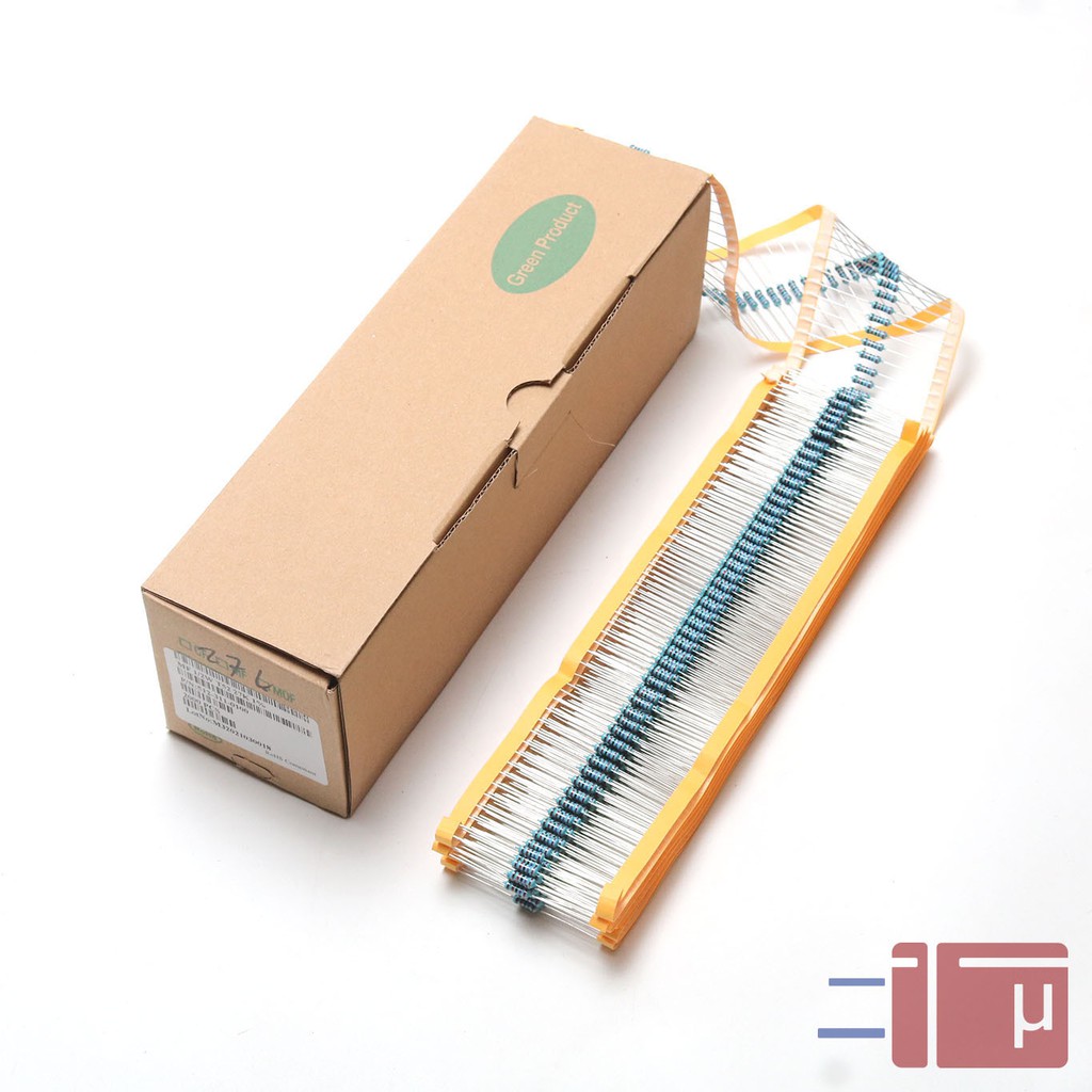 Jual x10 Resistor 27K 1/2W Metal Film 1% Taiwan Kaki Tembaga | Shopee Indonesia