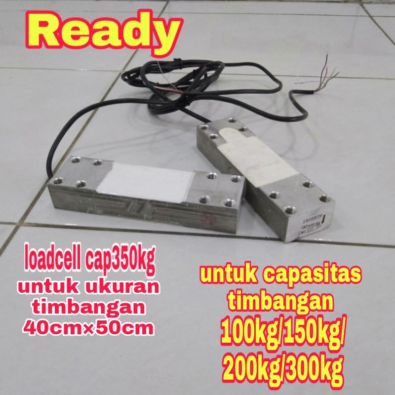 Jual SENSOR TIMBANGAN DIGITAL CAP 350kg | LOADCELL TIMBANGAN 40x50 ...