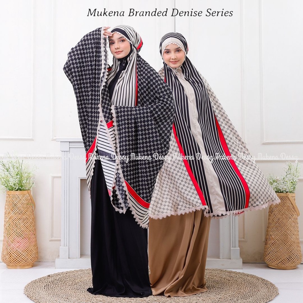 Jual Leesy.id - Mukena Dewasa Branded Lace Travelling Denise | Shopee ...