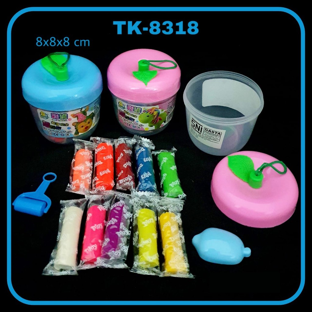 Jual SOS Playdough TK-8318 / Lilin Plastisin / Mainan Anak / Playdough ...