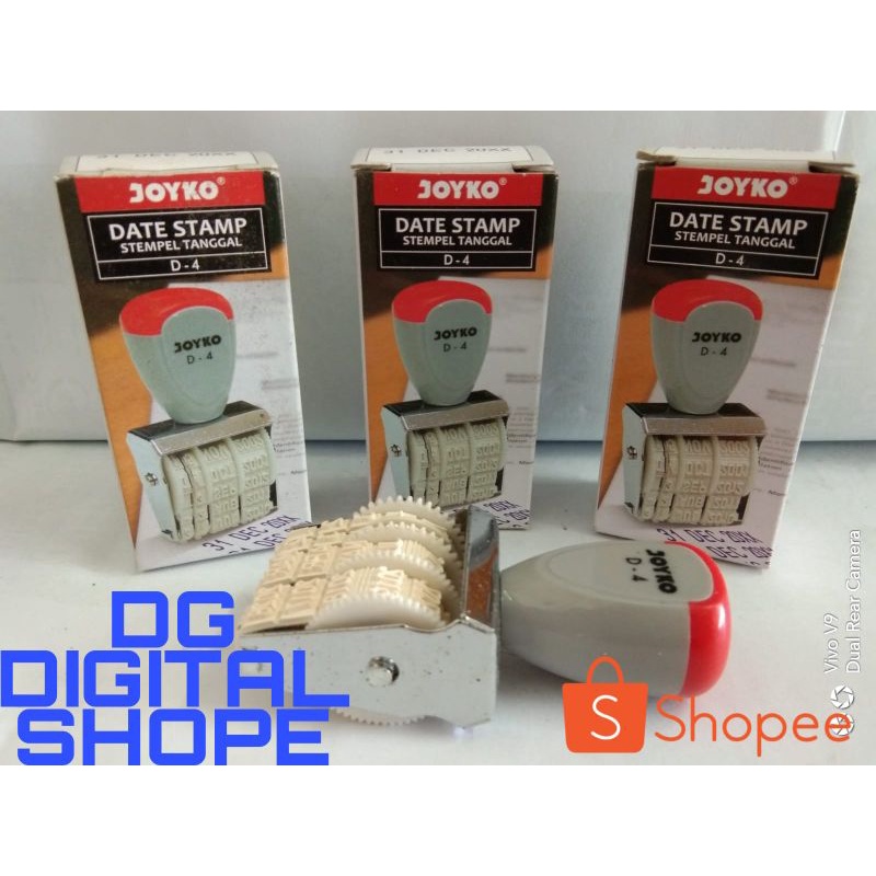 Jual STEMPEL CAP TANGGAL BULAN TAHUN JOYKO DATE STAMP D-4 (3mm ...