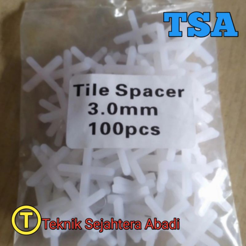 Jual Alat pengatur jarak nat keramik,grabnit,marmer 1 bunkus 100 pcs ...