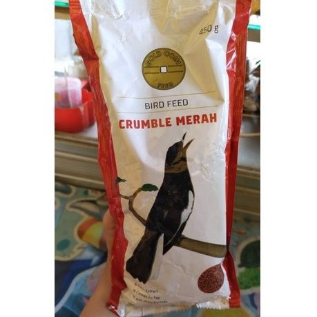 Jual CRUMBLE MERAH/Bird Feed/ SEAWEED 450g | Shopee Indonesia