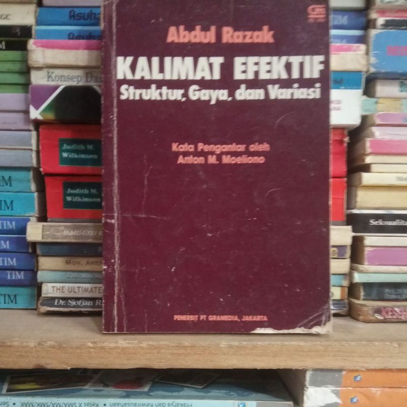 Jual kalimat efektif struktur gaya dan variasi, Abdul Razak | Shopee ...