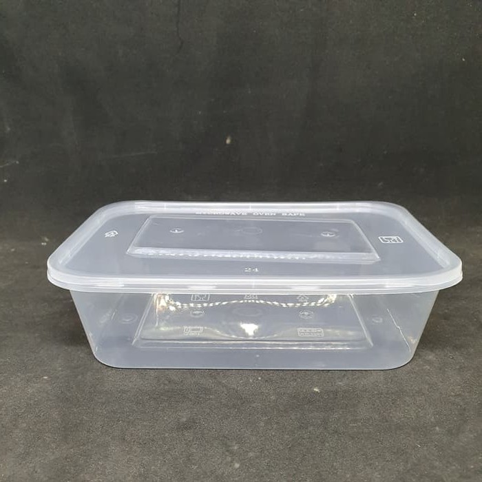 Jual Thinwall Persegi Panjang container 650 ml isi 25 pcs DM | Shopee ...