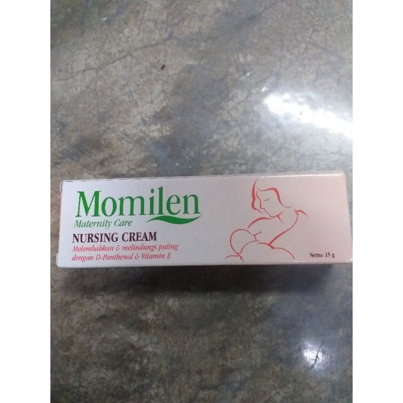 Jual Momilen Nursing Cream 15 gr Nipple cream ( krim puting lecet ...