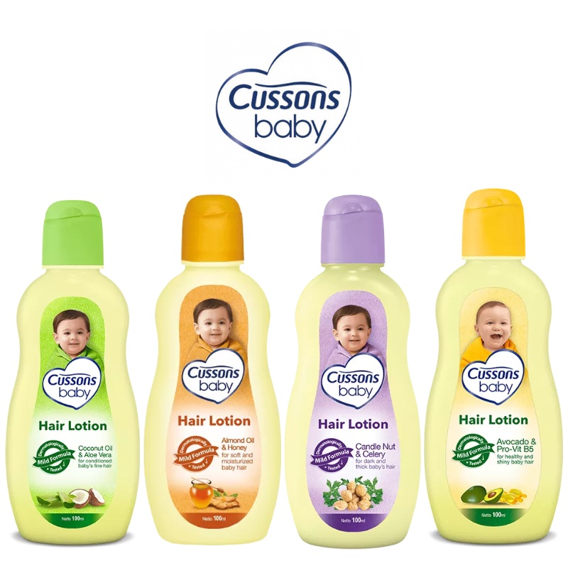 Jual Cussons Baby Hair Lotion 50+50ml / 100+100ml cusson Lotion Rambut ...