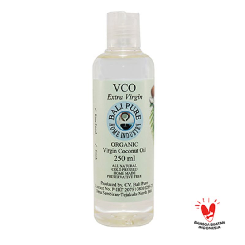 Jual HERBAL VCO Bali Pure Virgin Coconut Oil 250ml | Shopee Indonesia