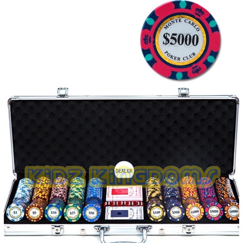 Jual Poker Set Chips 500pcs For Collection and Fun | Shopee Indonesia
