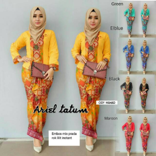 Jual Batik kebaya ariel tatum | Shopee Indonesia