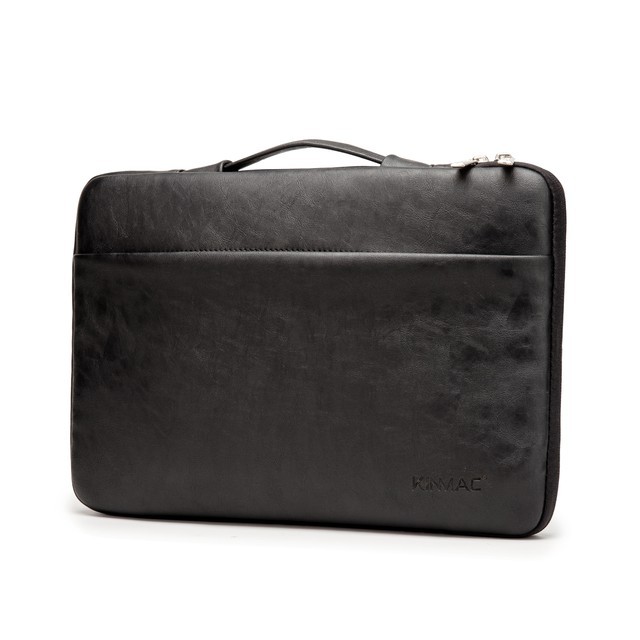 Jual Kinmac Pu Leather Tas Laptop Handstrap Shockproof 13 14 15 15 6