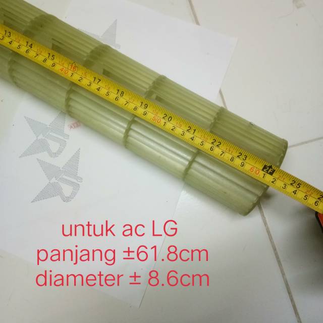 Jual BLOWER KIPAS AC LG TNL TNLA JETCOOL JETGOLD 61,8cm x 8,6cm ...