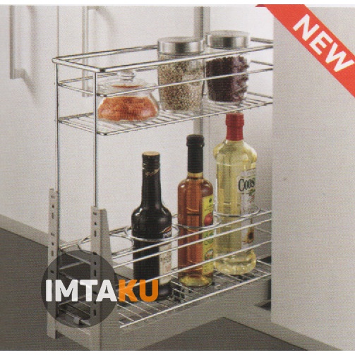 Jual Rak Botol Tairk Stainless Untuk Kitchen Set SC 27316 Model Vitco ...