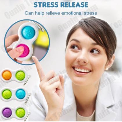 Jual SIMPLE DIMPLE / SIMPL DIMPL FIDGET SENSORY TIK TOK / TIKTOK TOYS ...
