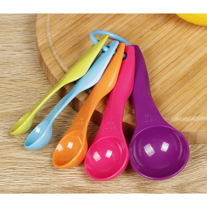 Jual SENDOK TAKARAN SET SENDOK GARAM GULA TAKAR ADONAN KUE 5 IN 1 ...