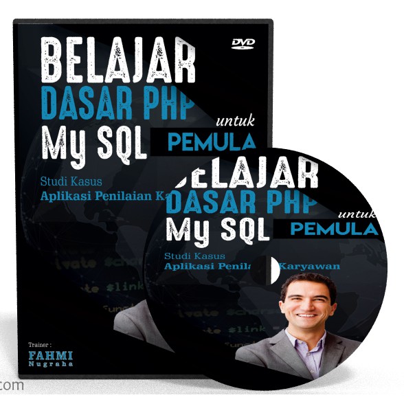 Jual DVD Tutorial Pemograman Belajar Dasar PHP & MySql Untuk Pemula ...
