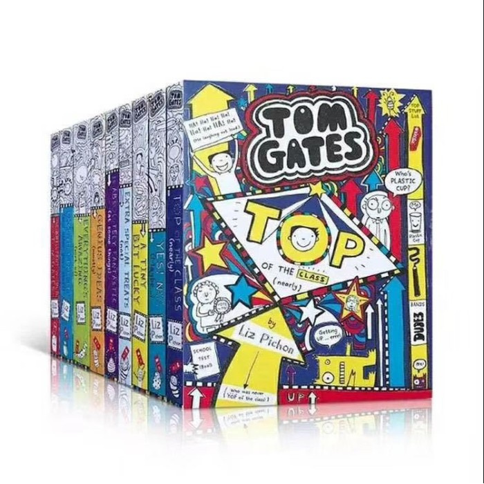 Jual Tom Gates Full Collection 10 books Buku komik buku baru | Shopee ...