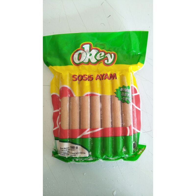 Jual SOSIS AYAM OKEY 500gr | Shopee Indonesia