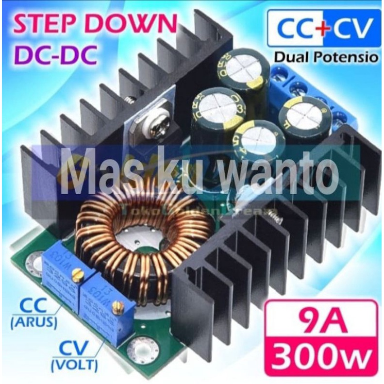 Jual DC step down 300w, XL4016 10A step down dc to dc | Shopee Indonesia