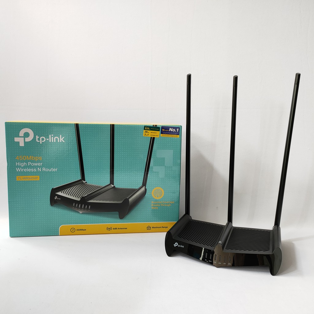Jual TP-Link 450Mbps High Power Wireless N Router (TL-WR941HP) | Shopee ...