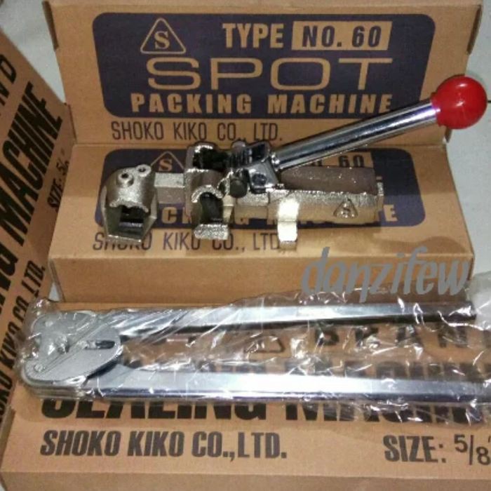 Jual alat packing manual straping poly set heavy duty untuk Besi ...