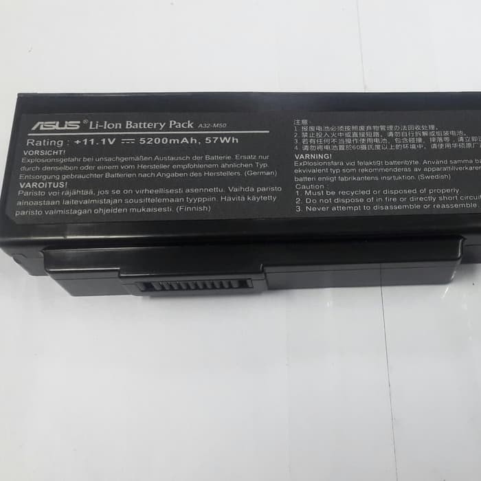 Jual Baterai Asus N43, N43S, N43SL, N61, M50 A32-M50 Original | Shopee ...
