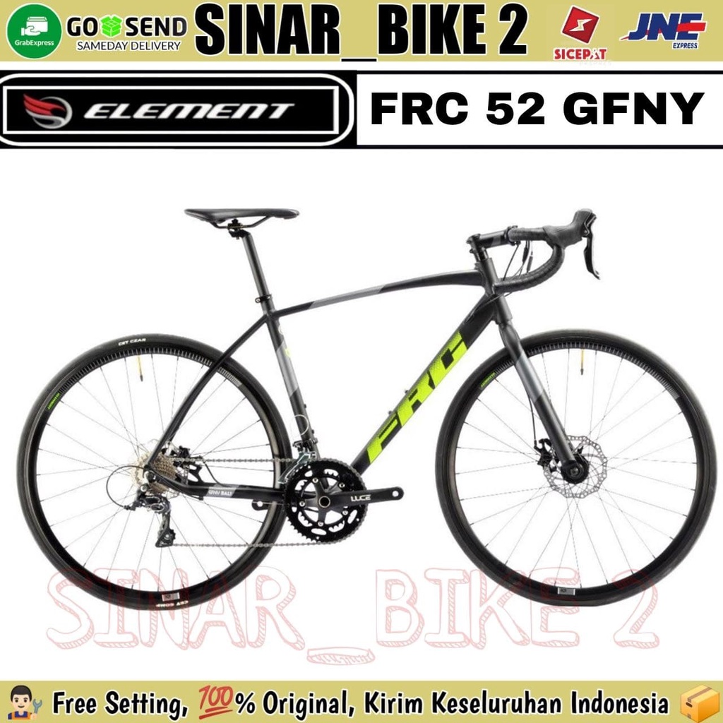 Jual Sepeda Roadbike 700C ELEMENT FRC 52 GFNY Bali Balap Garansi Resmi ...