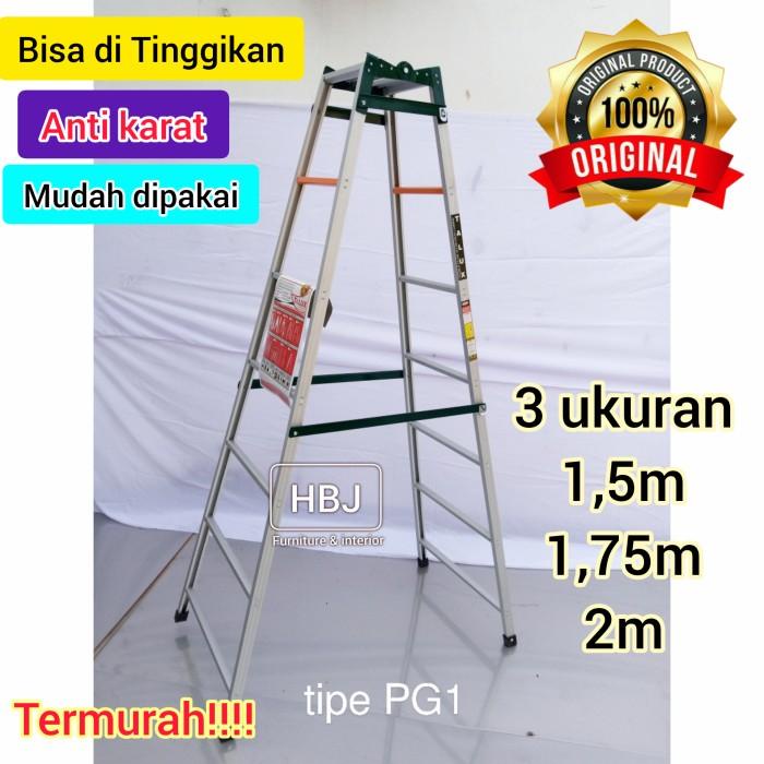 Jual Tangga 2 Meter Paling Murah / Tangga Lipat 2Meter | Shopee Indonesia
