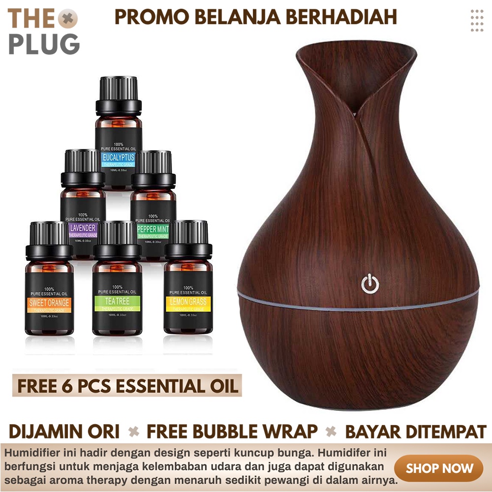 Jual Pengharum Ruangan Aromaterapi Air Humidifier Ultrasonic ...
