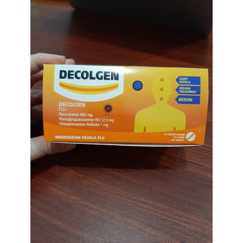Jual Decolgen Tablet (1 Box = 25 Strip = 100 pcs) | Shopee Indonesia