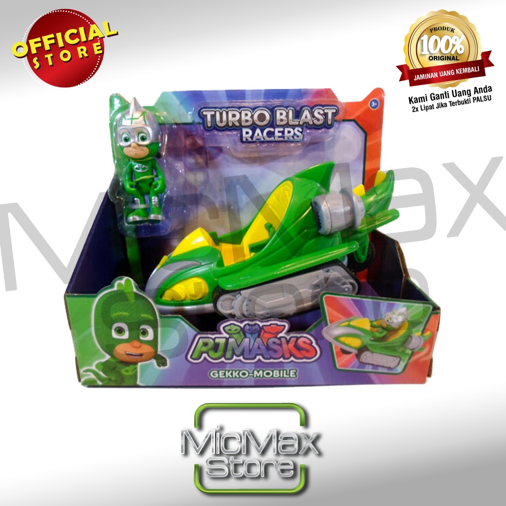 Jual PJ Masks PJMasks Turbo Blast Racers Gekko Mobile | Shopee Indonesia