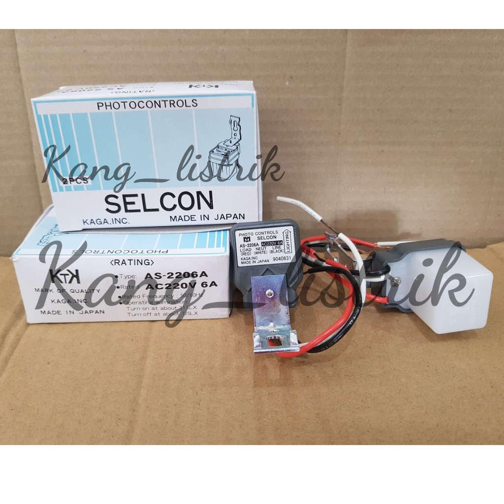 Jual Photocell / Fotocell / Sensor Cahaya SELCON Jepang | Shopee Indonesia
