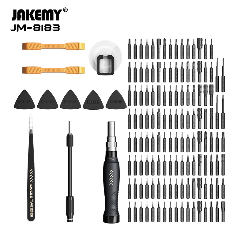 Jual Jakemy JM-8183 145in1 Obeng Set Hp Laptop Komputer Torx Philips ...