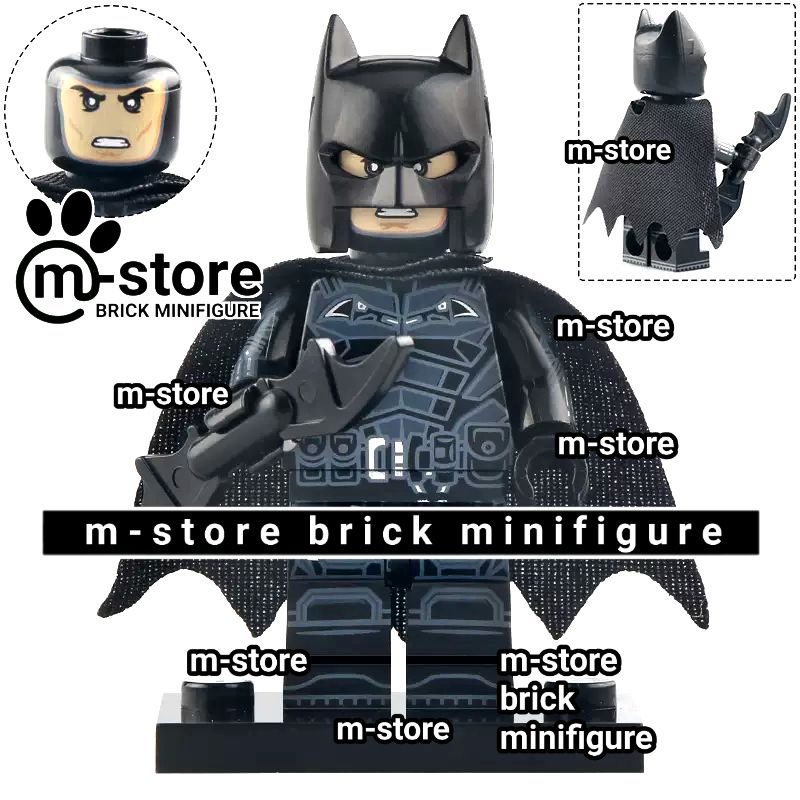 Jual brick the batman 2022 mini toy figure | Shopee Indonesia