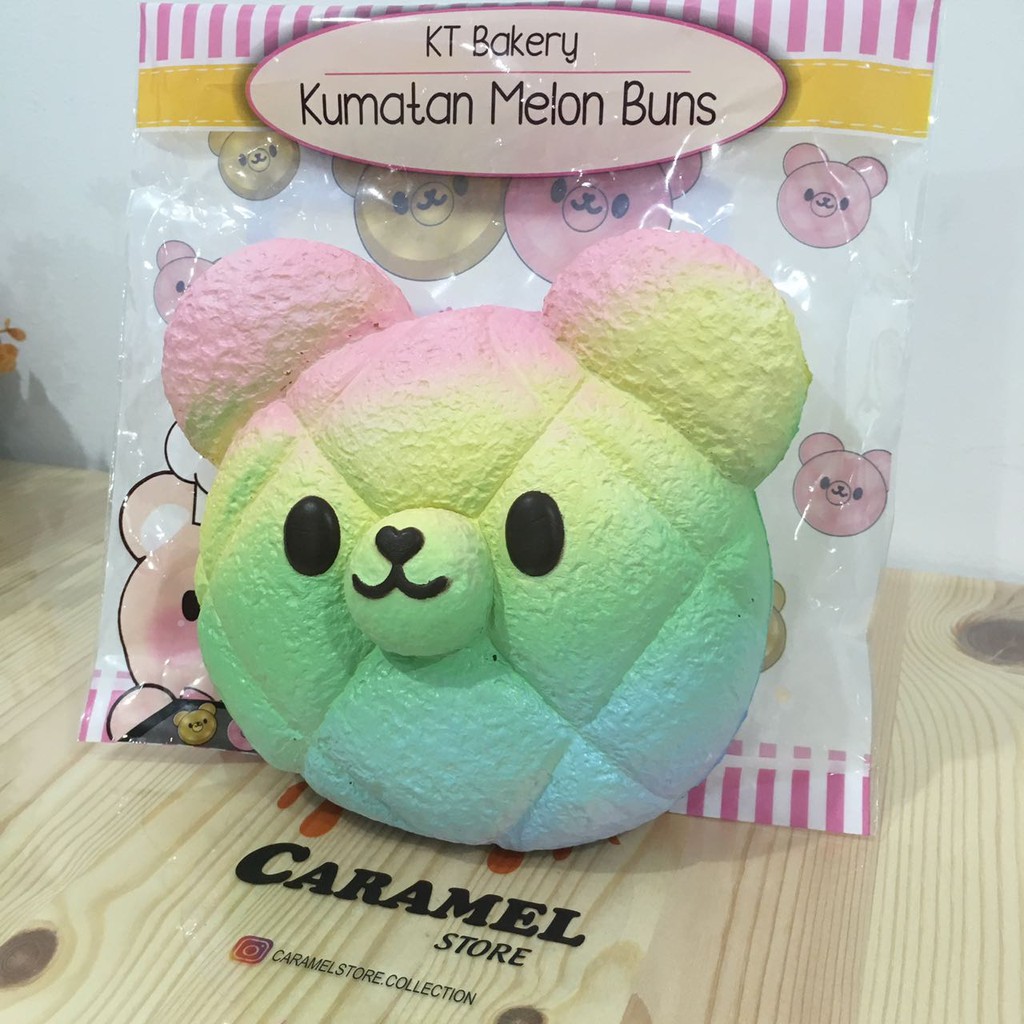 Jual PROMO! Rainbow melon bun Squishy Licensed By Bunny's cafe (Squishy ...