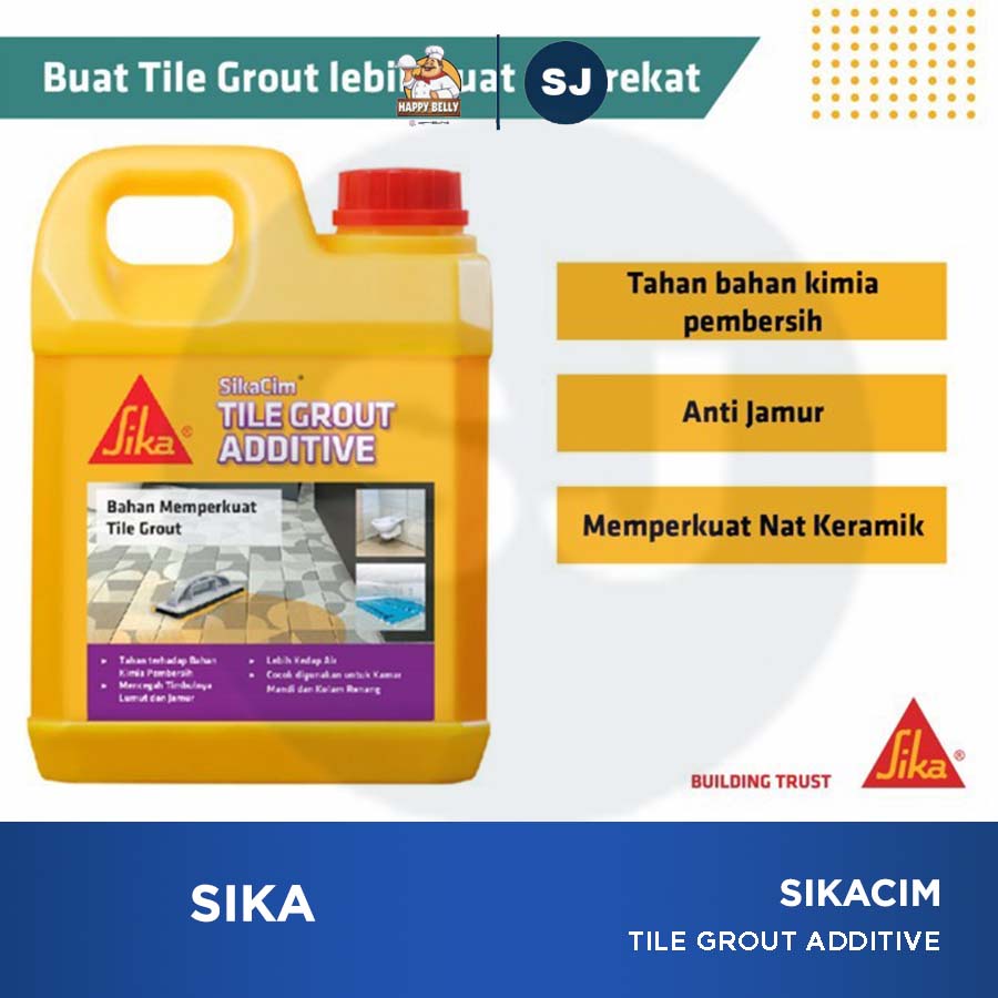 Jual Sika Sikacim Tile Grout Additive Obat Nat Kamar Mandi Anti Jamur ...